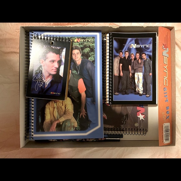 Other | Vintage Nsync Stationery Gift Box | Poshmark